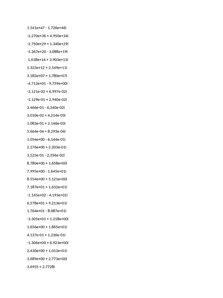 Magnitude Amplitude Complex | PDF