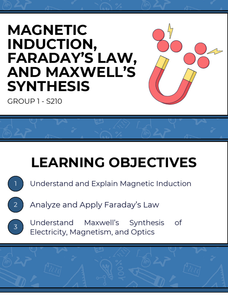 Magnetic Induction and Faraday's Law Explained | PDF | Electromagnetic ...