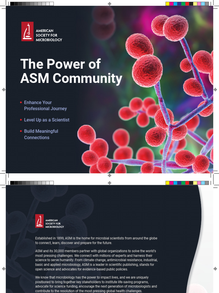 ASM Membership: Elevate Your Career | PDF | Microbiology | Biology