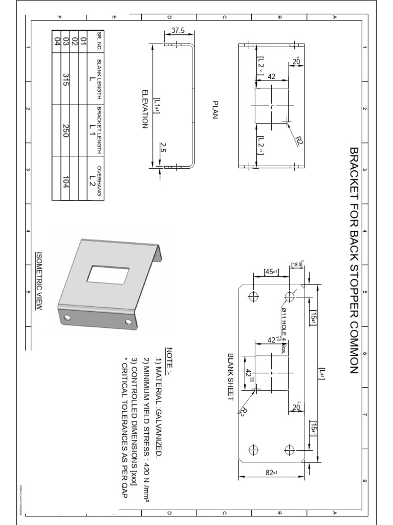 Swiggy 40x40 Bracket | PDF | Mechanical Engineering