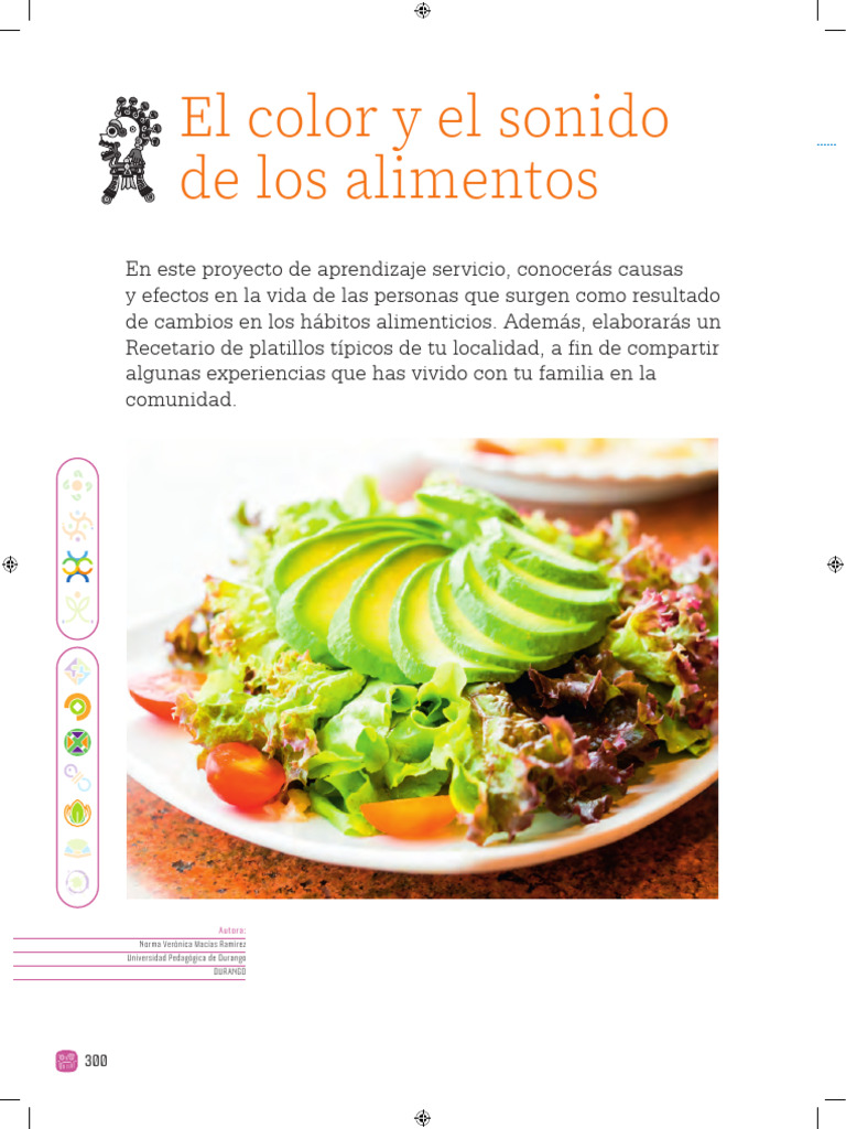 4 Pc El Color Y El Sonido De Los Alimentos Pdf Alimentos Maíz