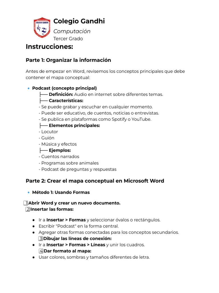 Clase Muestra 3ro | PDF