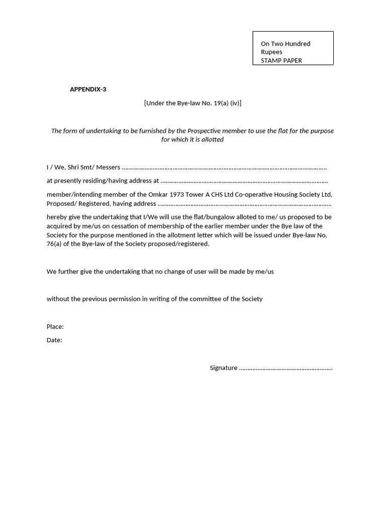 Appendix 3 Bye Lawsno.19 (A) (Iv) | PDF