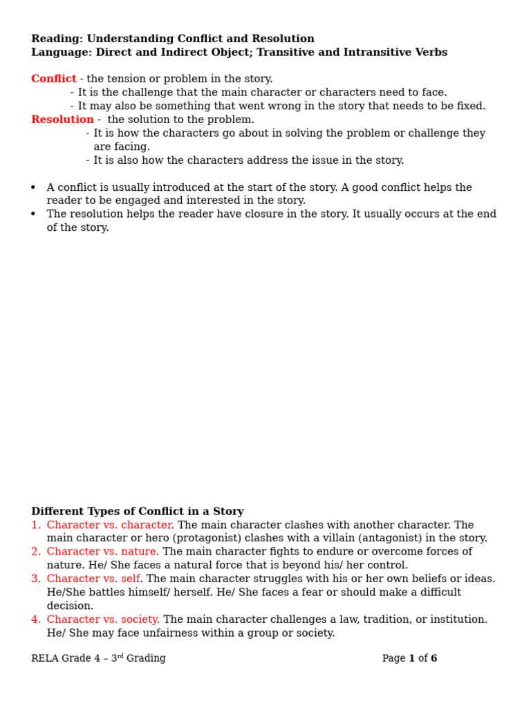 RELA | PDF | Verb | Language Mechanics