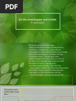 6 - English-On The Grasshopper and The Cricket-Poem and Grammar-Notes ...