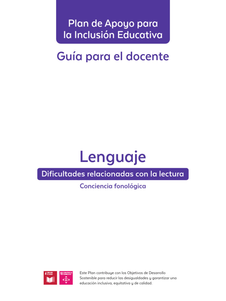 EPP Doc Len Dificultades Lectura Fonologica | PDF | Lingüística