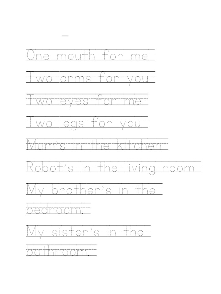 Unit 4 - My Body | PDF