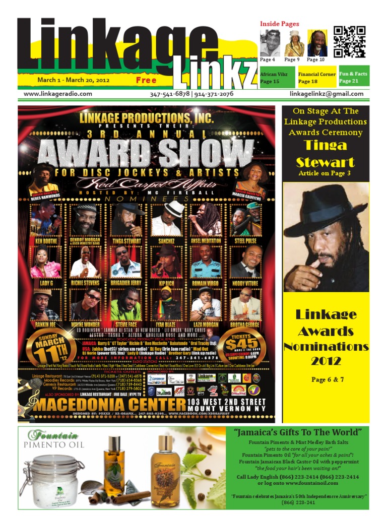 Linkage Link Vol. 1 Issue 8 | PDF | Entertainment (General) | Leisure