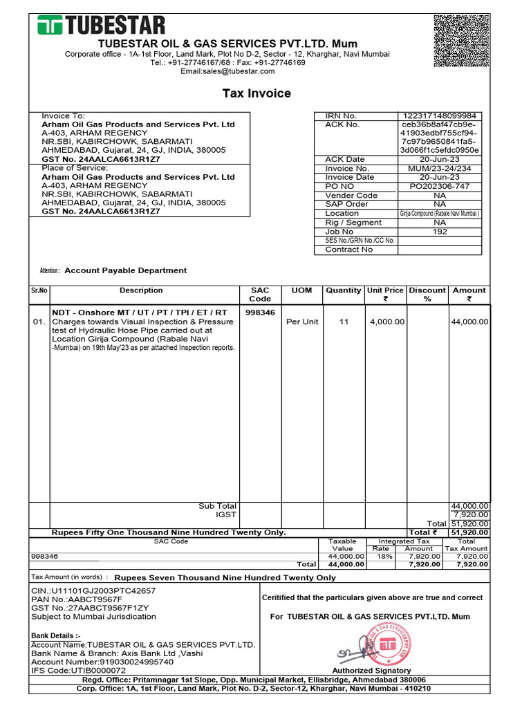 Tube Star Hose Pipe Test Report M. | PDF | Legal Liability | Welding