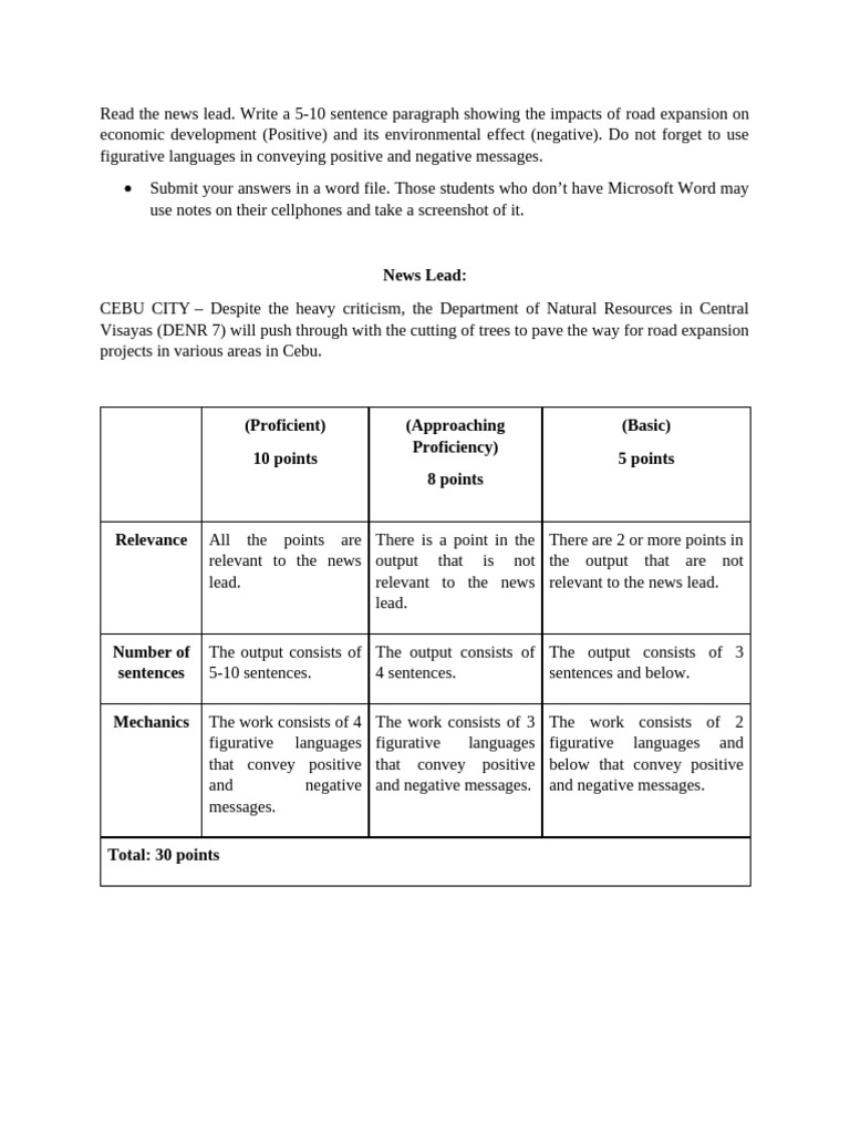 Asynchronous Activity (Positive and Negative Messages) | PDF