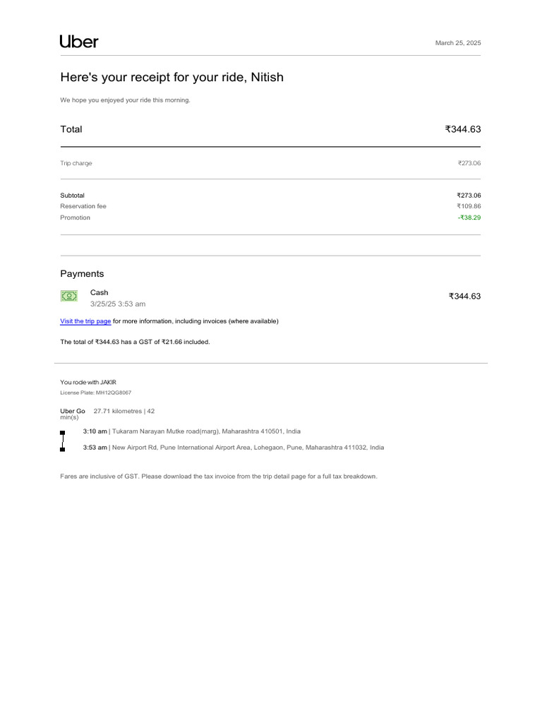 25th March Chakan To Pune | PDF