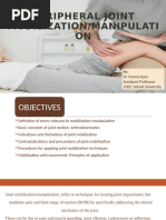 SI Joint Mobilization Techniques | PDF | Pelvis | Anatomical Terms Of ...