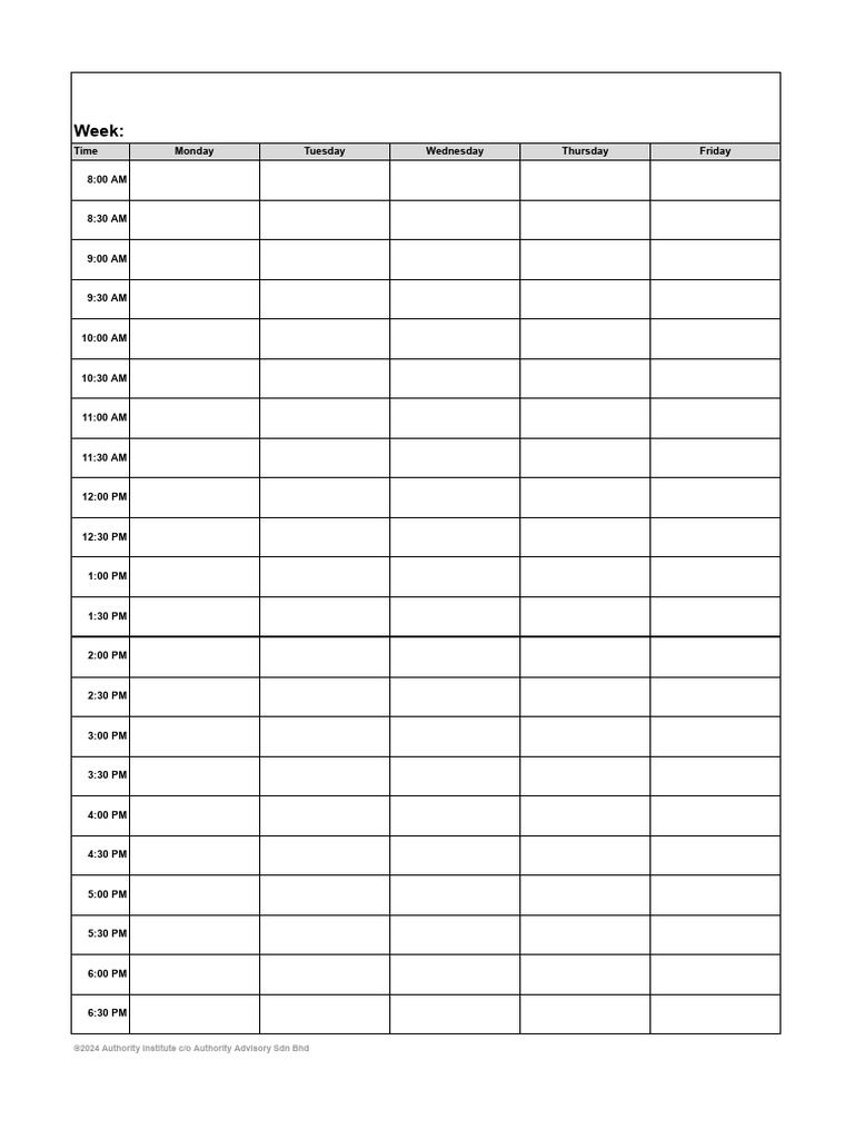 Time Block - Shaz | PDF