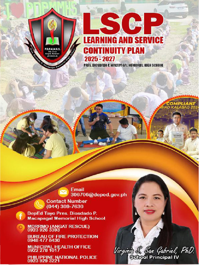 Learning and Service Continuity Plan 2025-2027 | PDF | Educational ...