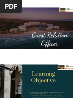 Guest Relations Officer Responsibilities | PDF | Hotel | Hotel And ...