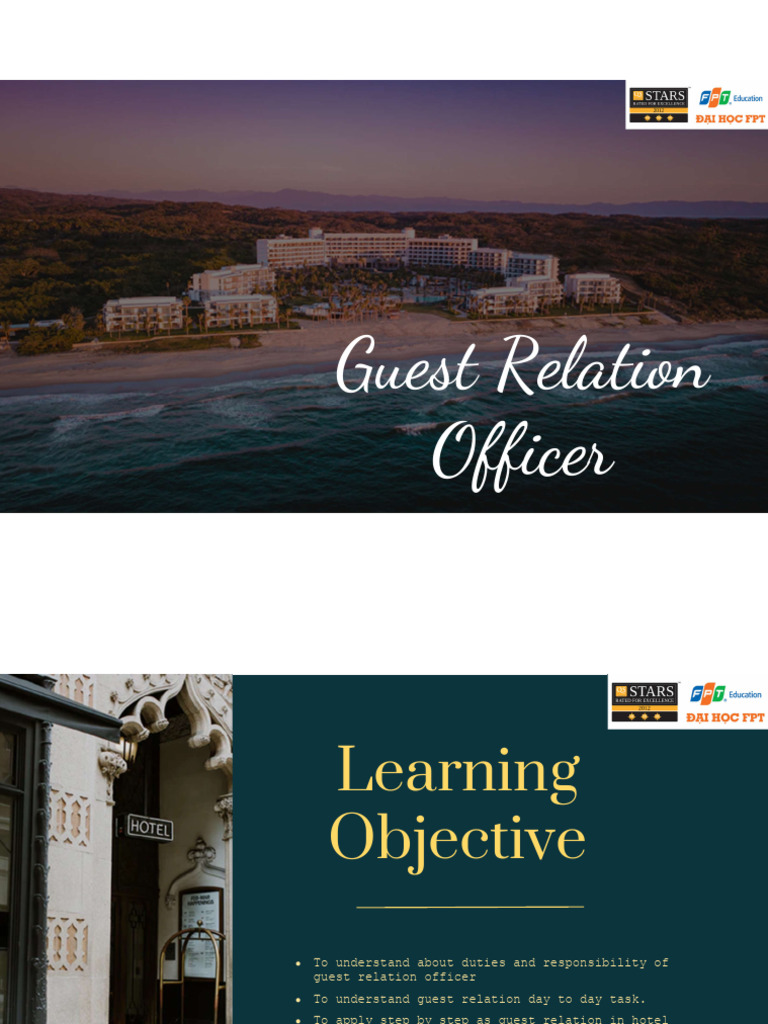 Guest Relation Officer Responsibilities | PDF