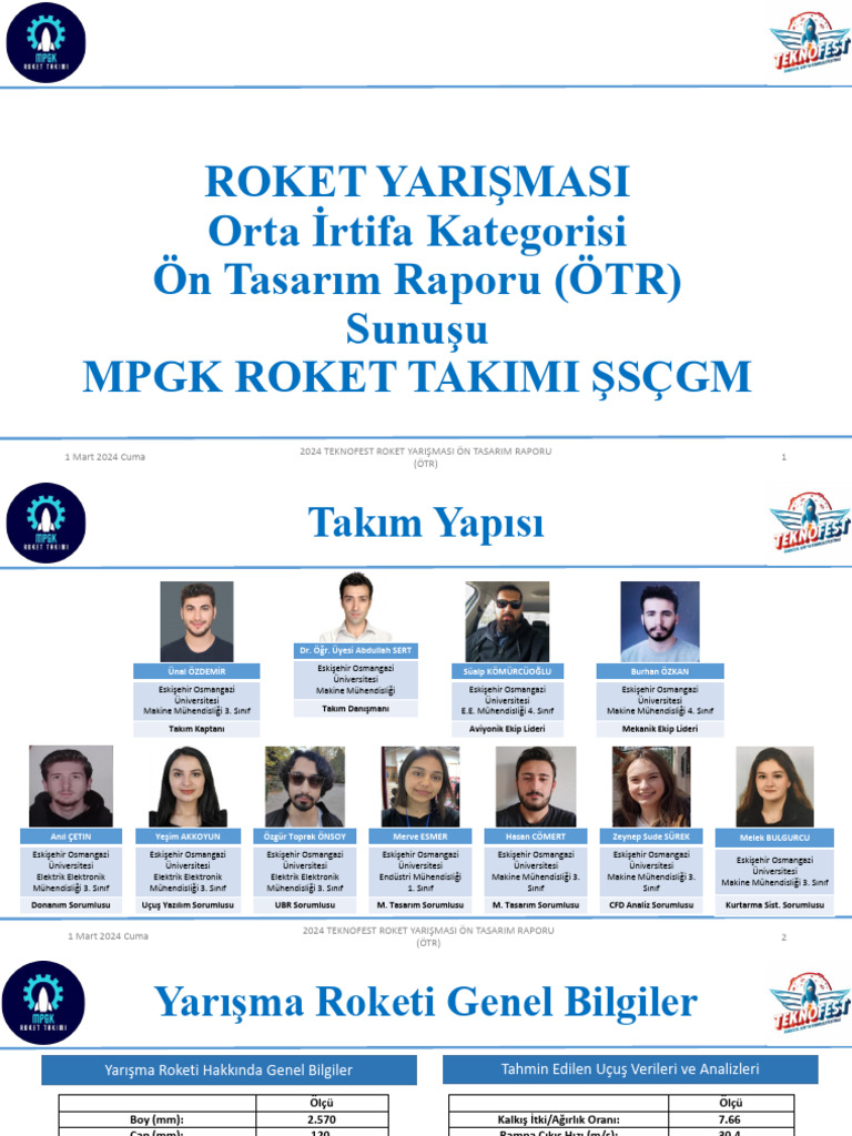 MPGK - ROKET - TAKIMI - PSÇGM - OTR (1) Eski | PDF