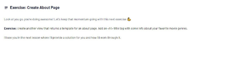 Exercise - Create About Page - Zero To Mastery Academy - Academy - Zerotomastery.io | PDF