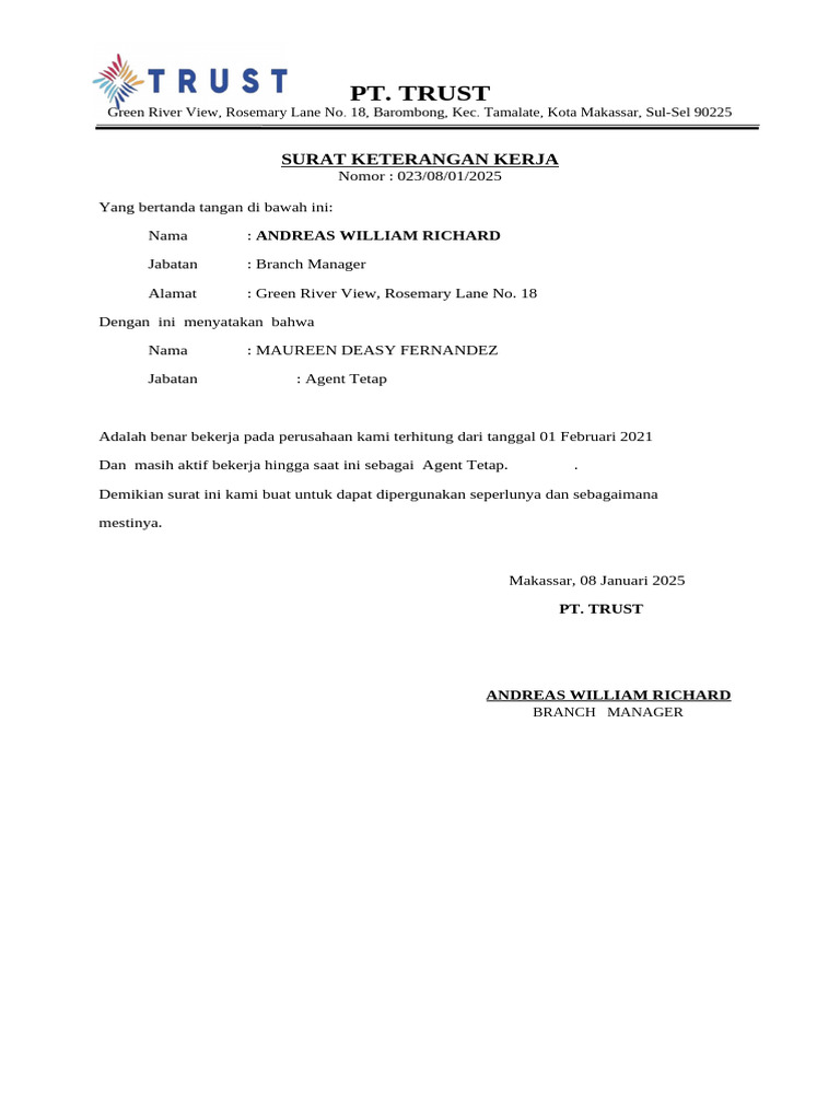PT Trust 2025 | PDF