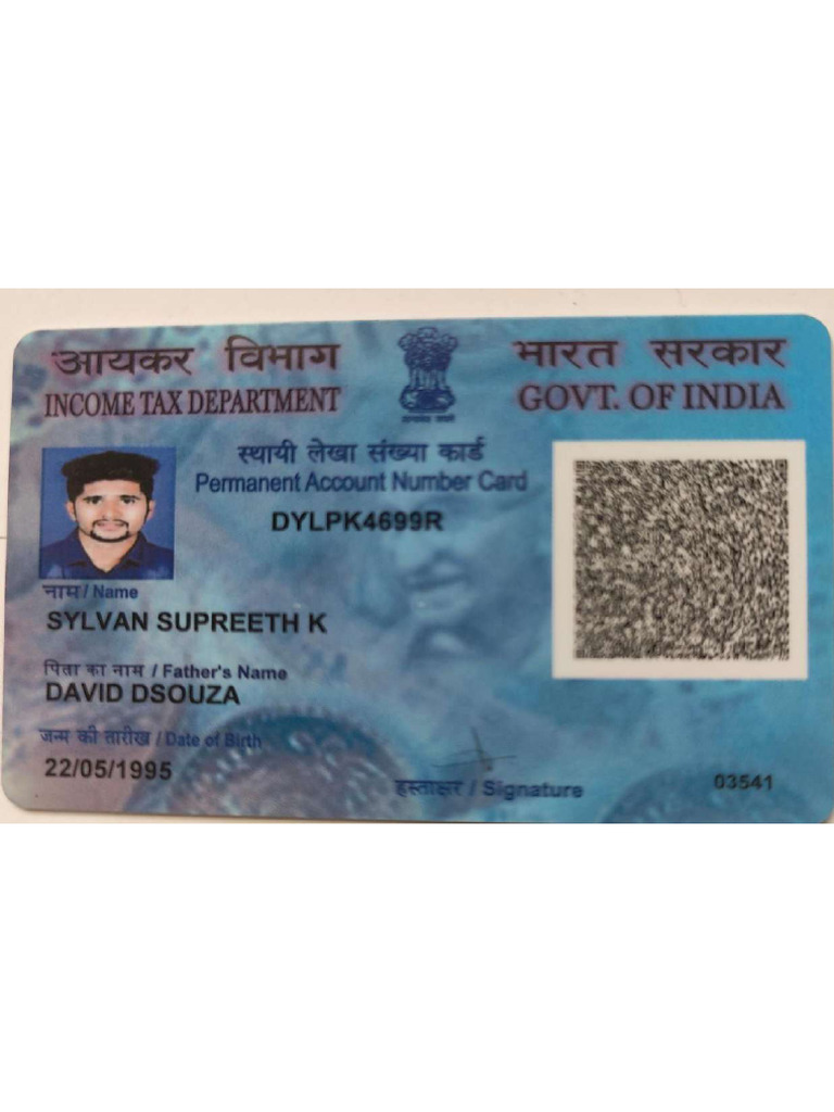 APPLICANT_PAN CARD | PDF