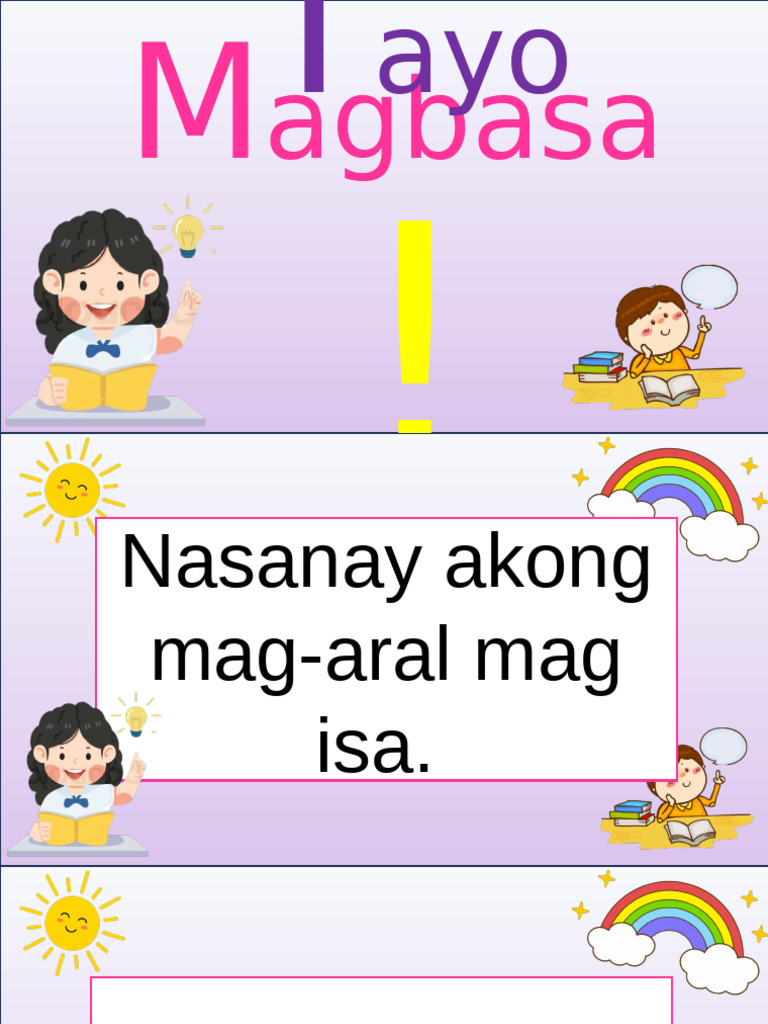 Filipino Sentence 2 | PDF
