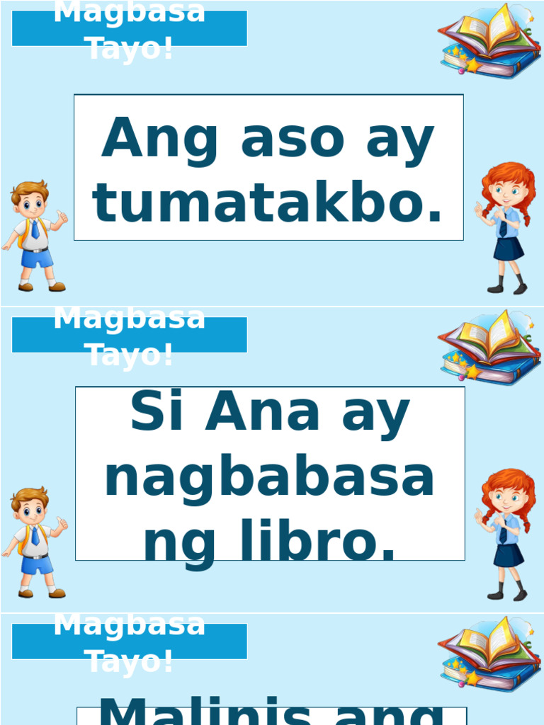 Filipino - 2 Sentence | PDF