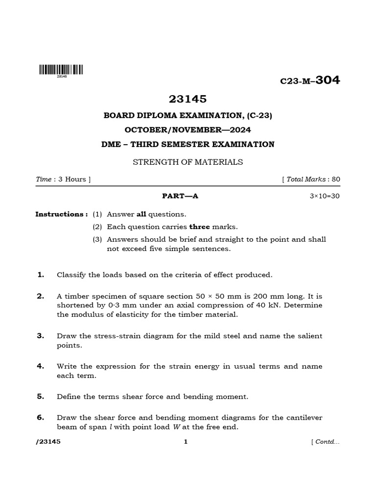 WWW - Manaresults.co - In: Board Diploma Examination, (C-23) October ...