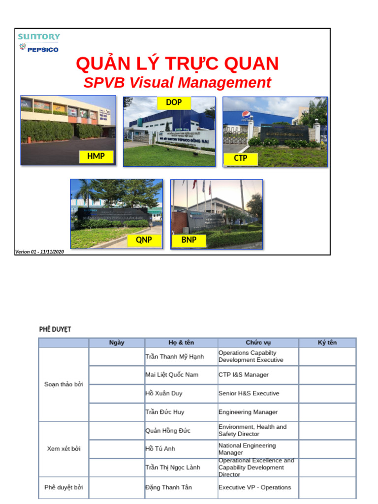 Visual Control System (VCS) | PDF