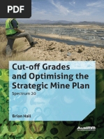 Mineral Cut-Off Strategies | PDF | Mining | Mathematical Optimization