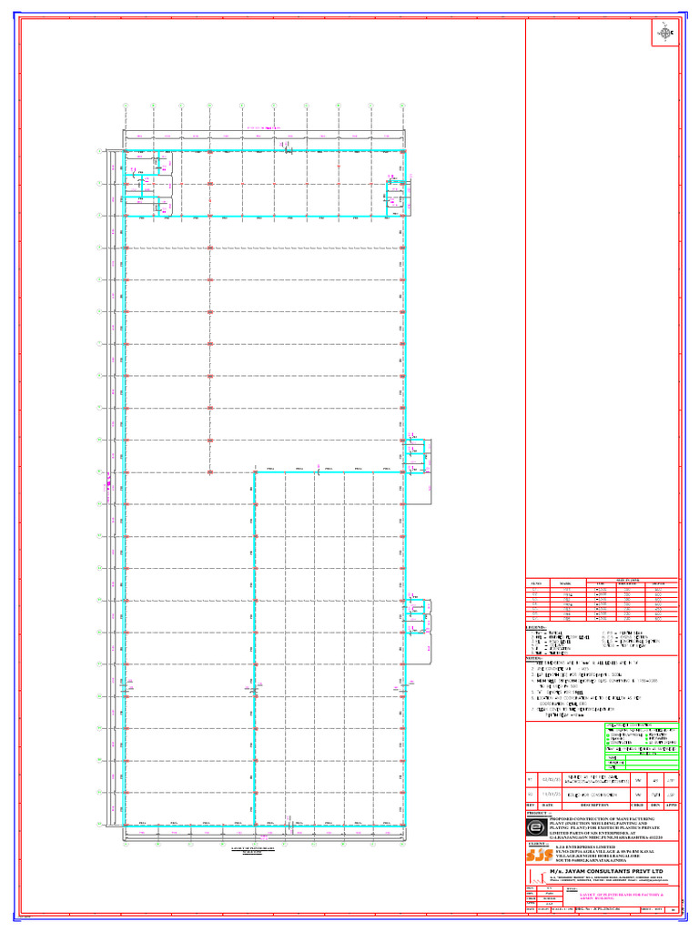 Jcpl2363c06r1-1of2 RCC Layout of Plin Beam For Fb&ad | PDF