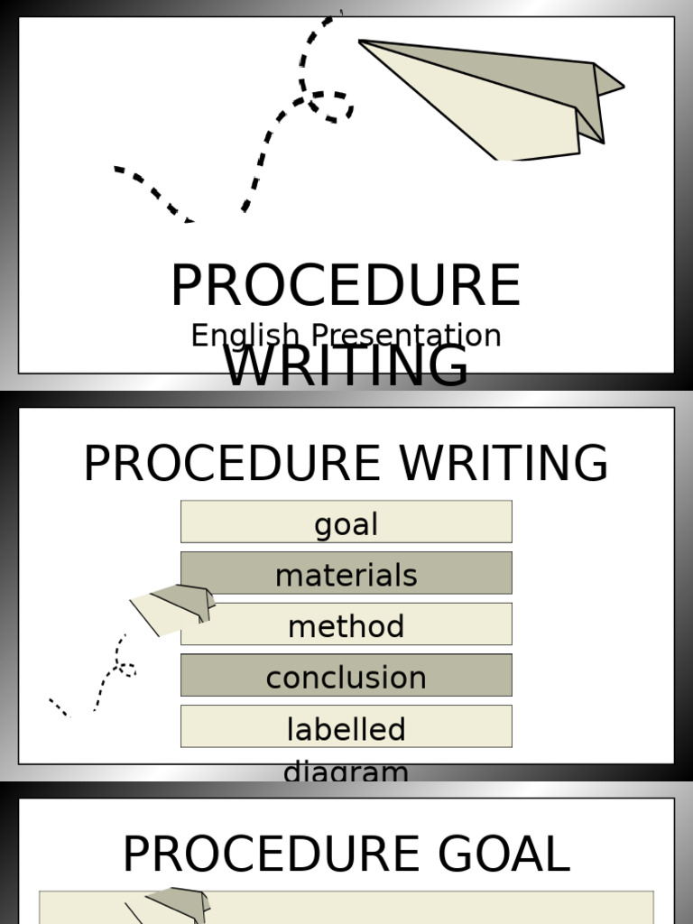 Procedure text | PDF