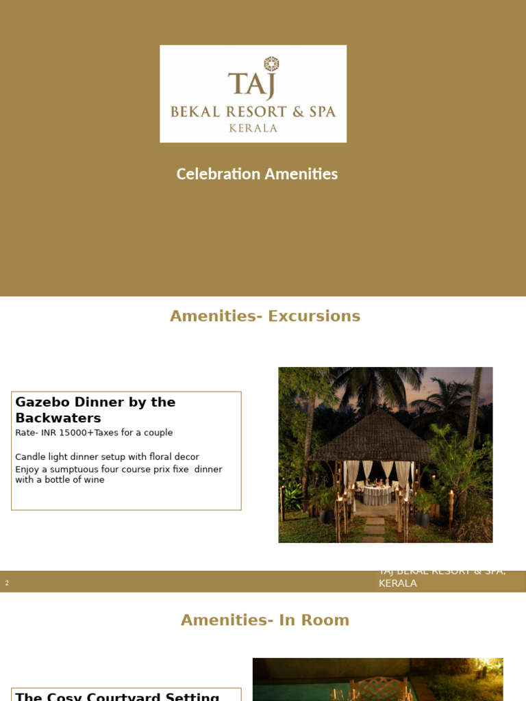 Celebration Options | PDF