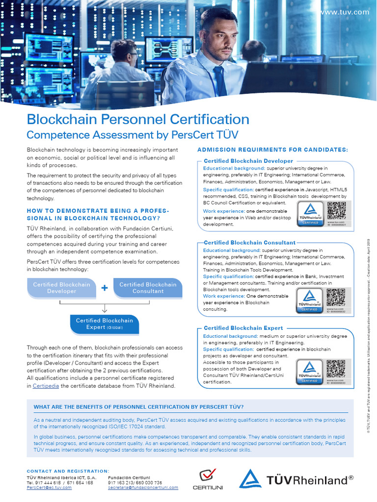 Certification 201812 Blockchain Introduction | PDF | Certification