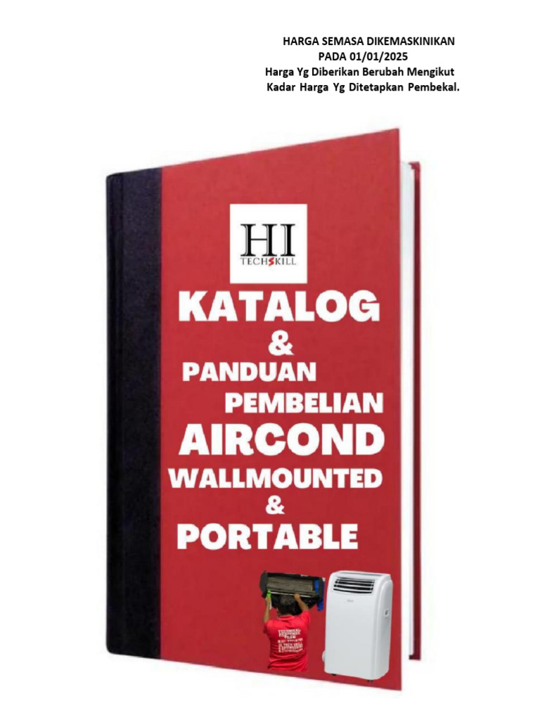 Katalog Aircond Htse - 01012025 | PDF