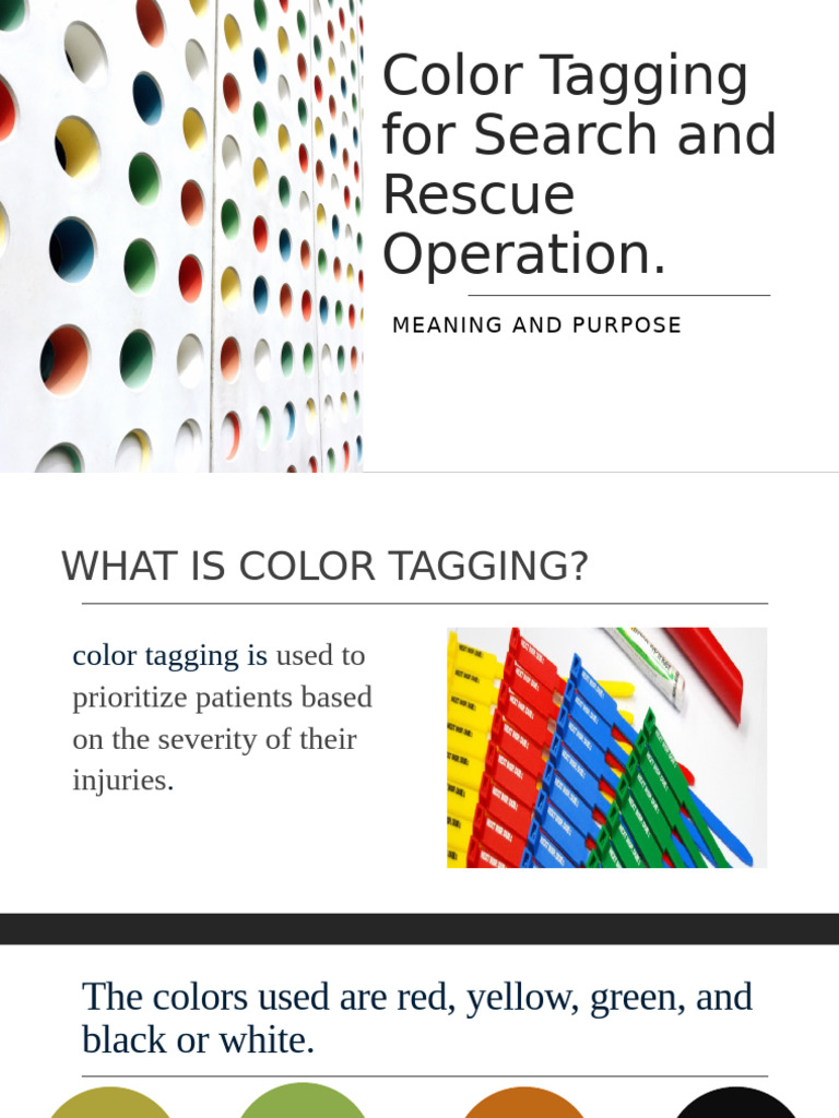 Color Tagging | PDF