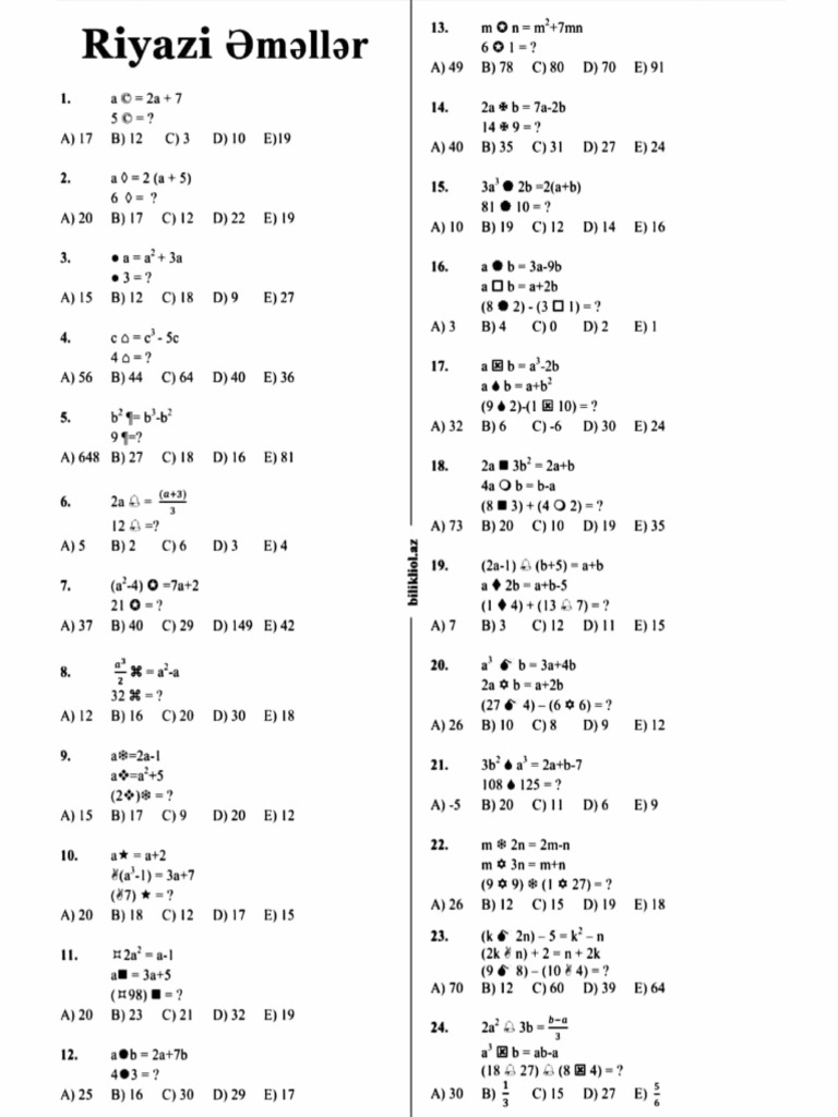 Aşakar Operatorlar 2024 - Atalin Əhmədov | PDF