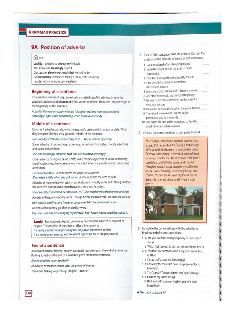 Grammar Practice | PDF