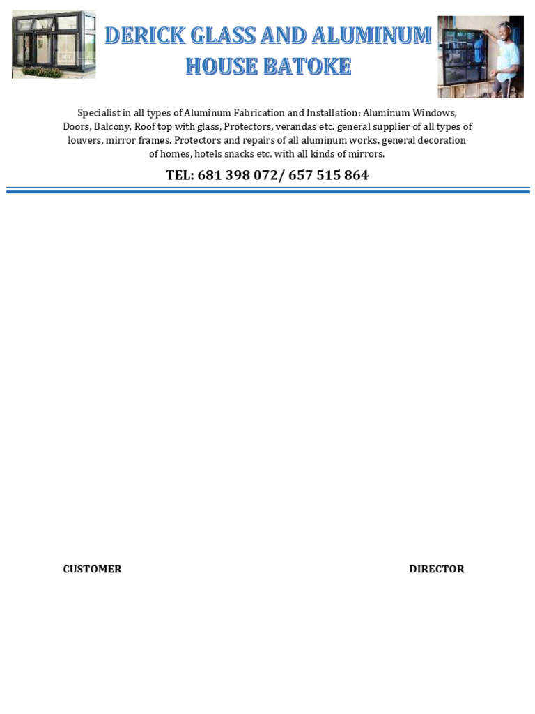 Derick Letter Head | PDF