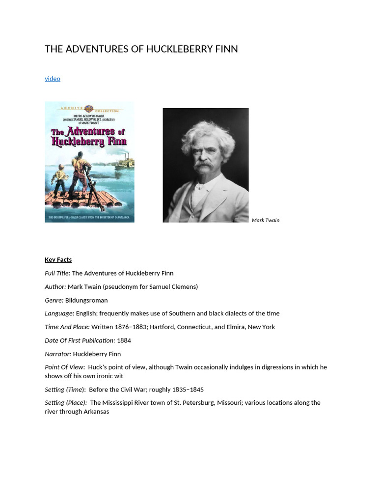 HUCKFINN SCARLETLETTER Bundel A5 PERIODE 1 | PDF