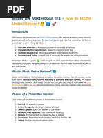 MUN Commands | PDF | Government