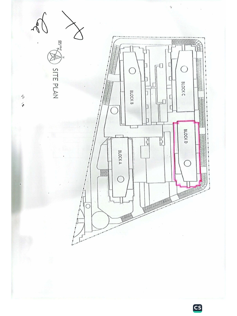 Z Residence Block D Floor Plan | PDF