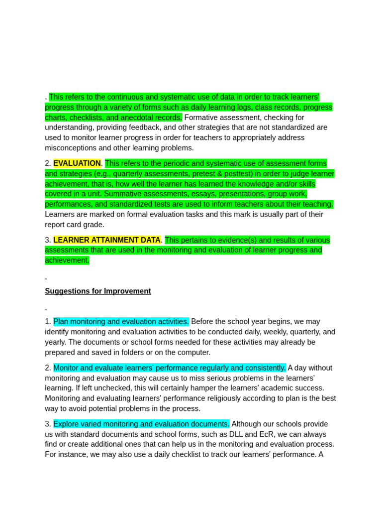 Annotation 8 | PDF | Educational Assessment | Rubric (Academic)