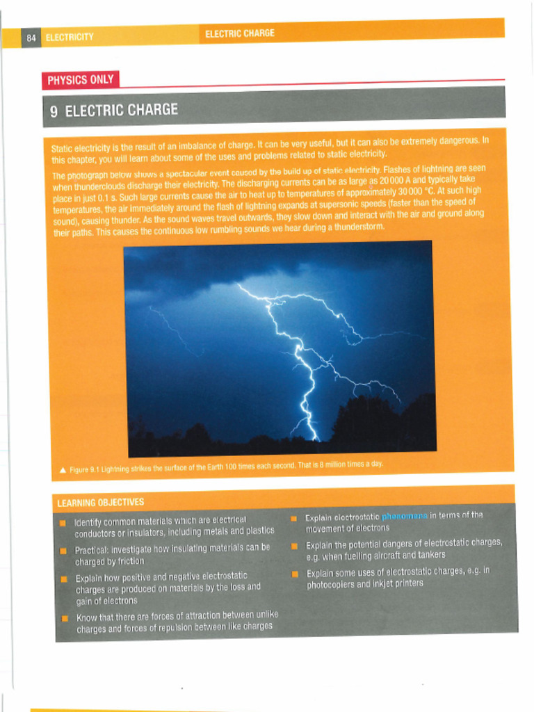 2C Static Electricity | PDF