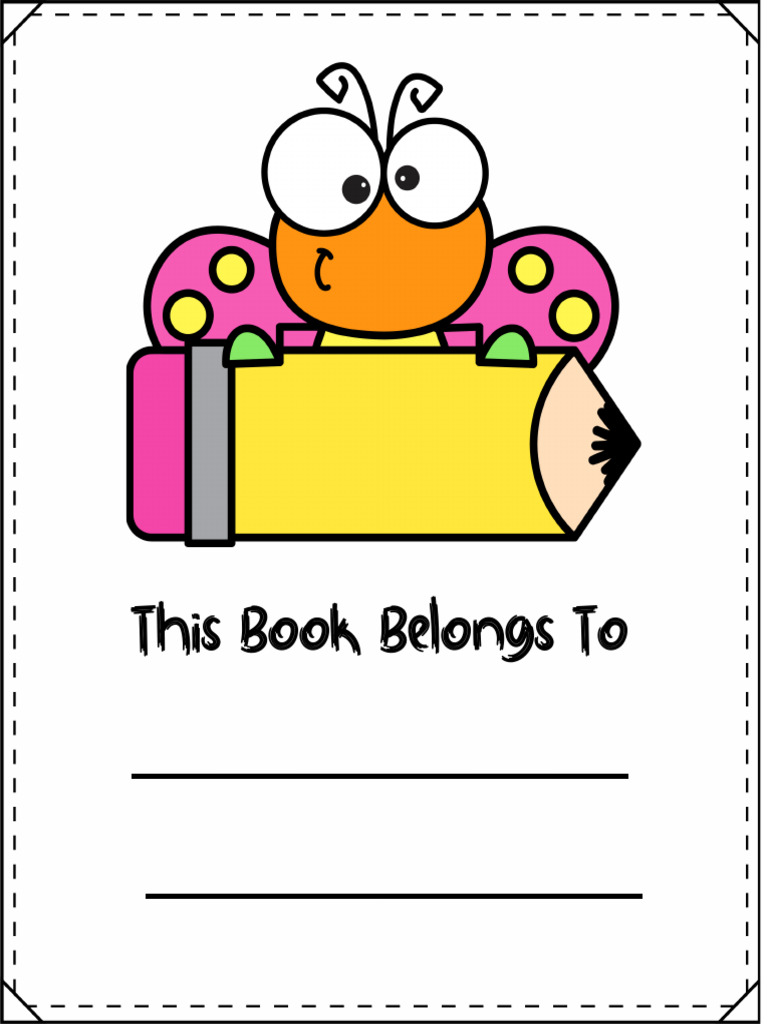 Personalized Book Ownership Page | PDF