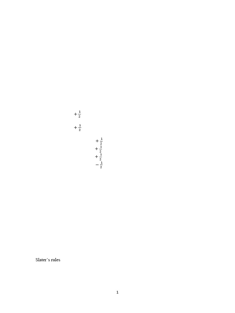 Quantum Numbers Q&A for CHEM 121 | PDF | Coordination Complex ...