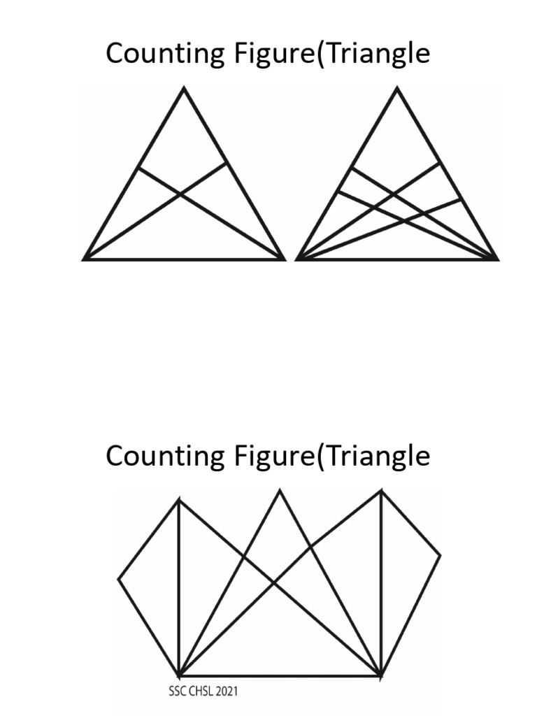 Counting Figure(Triangle (1) | PDF