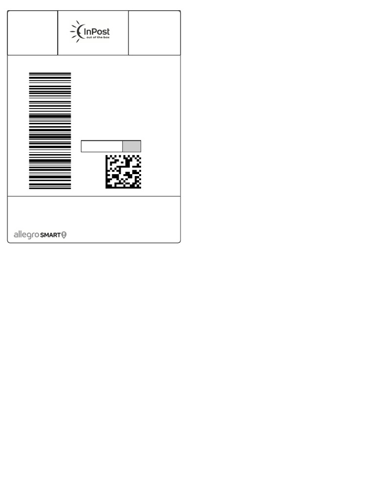 Etykieta Inpost 660166069403185112058413 | PDF