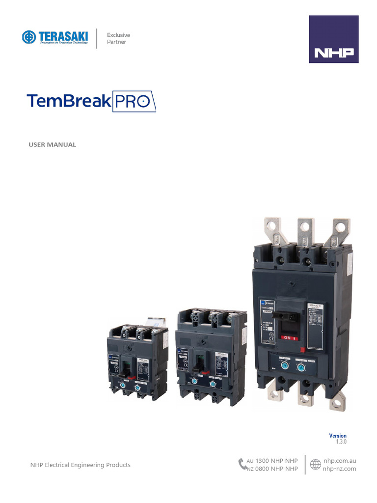 TemBreak PRO User Manual V1.3.0 | PDF | Alternating Current | Safety