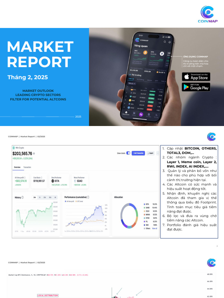 Coinmap - Market Report 17 - 23.02 | PDF
