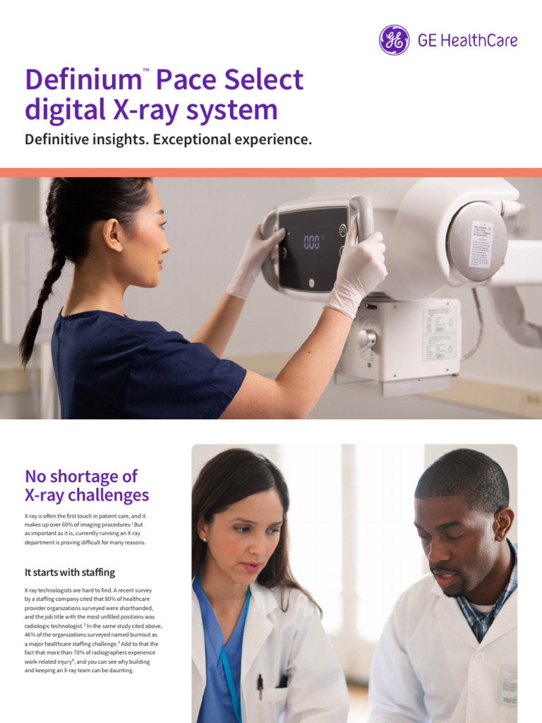 Brochure Definium Pace Select Global JB24495XX Eng | PDF | Radiology ...